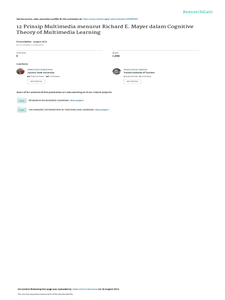 12 Prinsipmultimedia | PDF | Multimedia | Memory