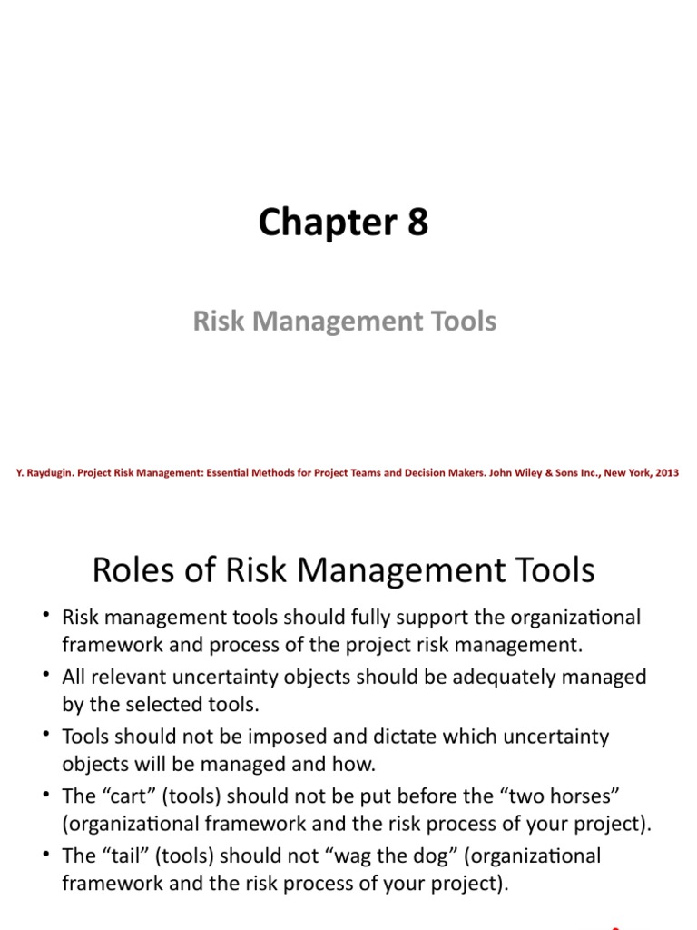 Project Risk Tools & Methods | PDF | Risk | Risk Management