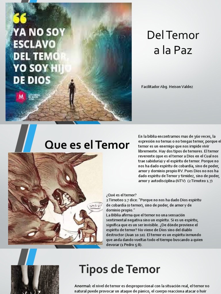 El Temor | PDF | Temor | Amor