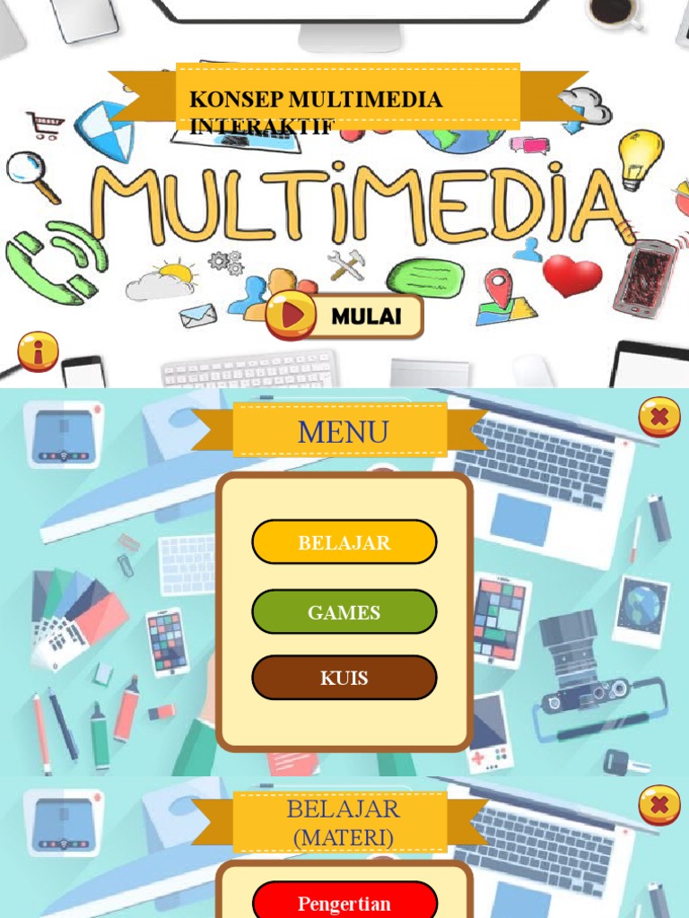 DMI Konsep Media Interaktif | PDF | Ilmu Sosial | Seni