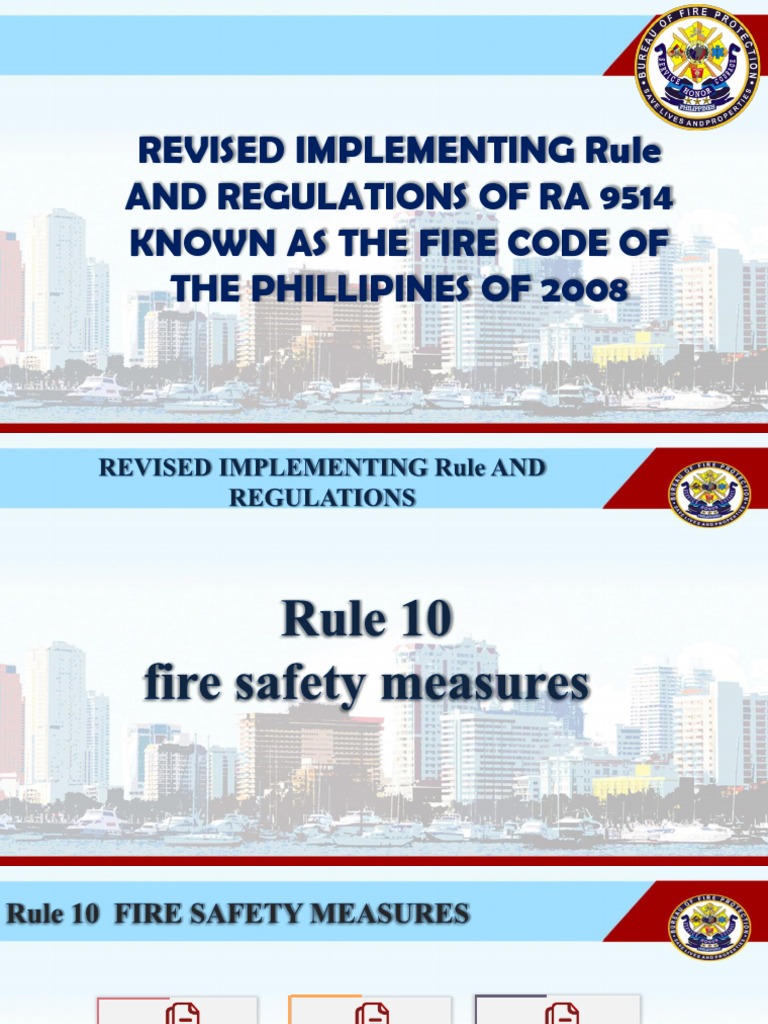 Ra 9514 Rirr Rule 10 Chapter 1-3 Version 1 With Notes-1 | PDF | Wall ...