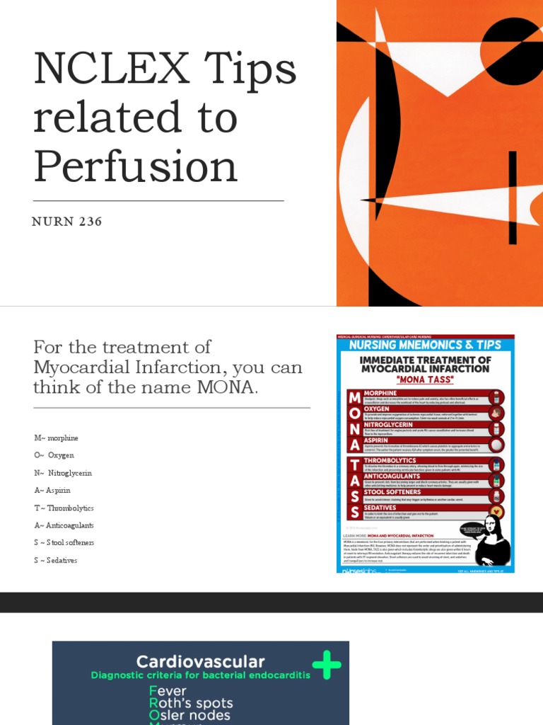 Perfusion Review - Nclex Tips | PDF | Blood Pressure | Hypertension