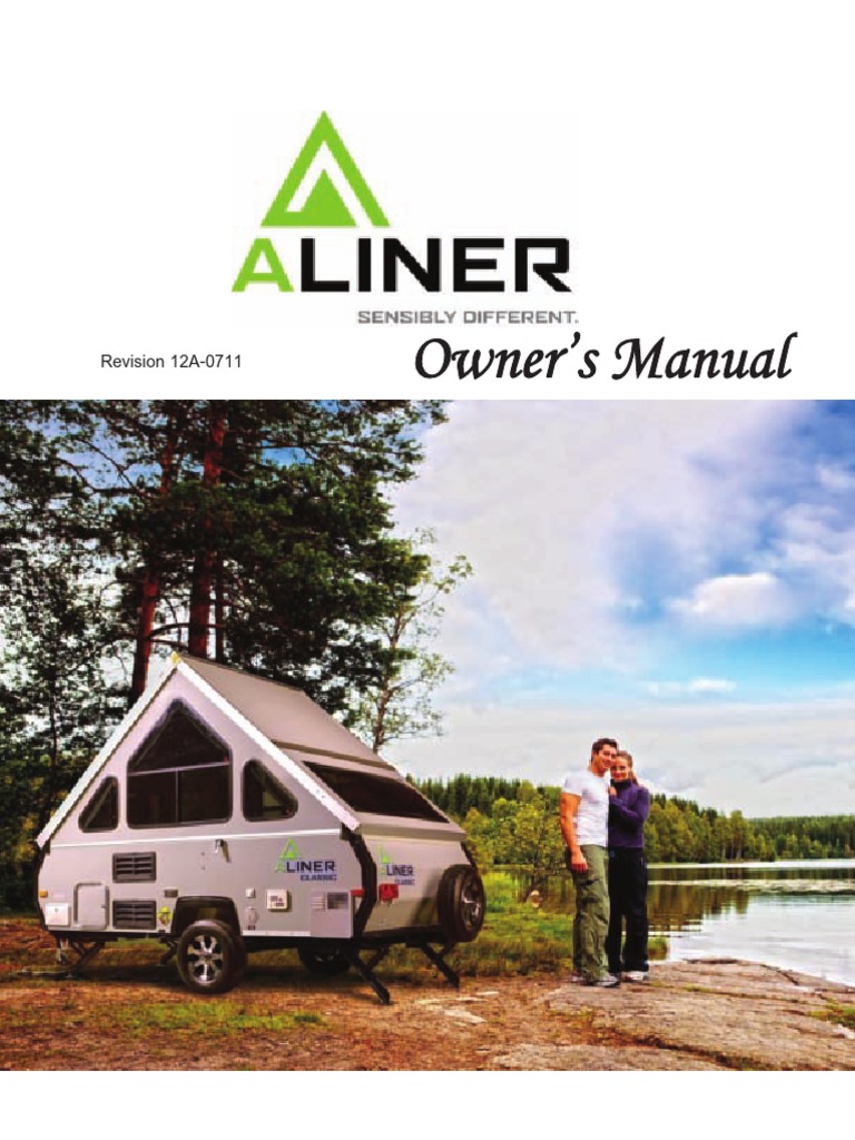 Aliner Camping Trailer Owners Manual Users Manual Rev 12A 0711 | PDF ...