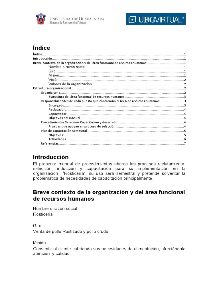 Manual de Procedimientos | Descargar gratis PDF | Gestión de recursos humanos | Ciencia cognitiva