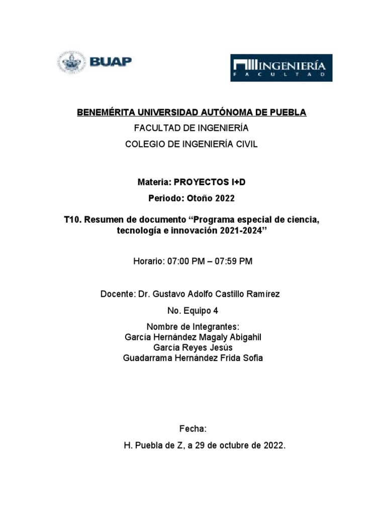 TC11 Proyecto I+D Equipo 04 | PDF | México | Conocimiento