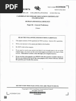 May June CSEC Biology Paper 2 - 2025 | PDF