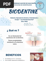 Biocerámicos en Endodoncia: Aplicaciones y Beneficios | PDF