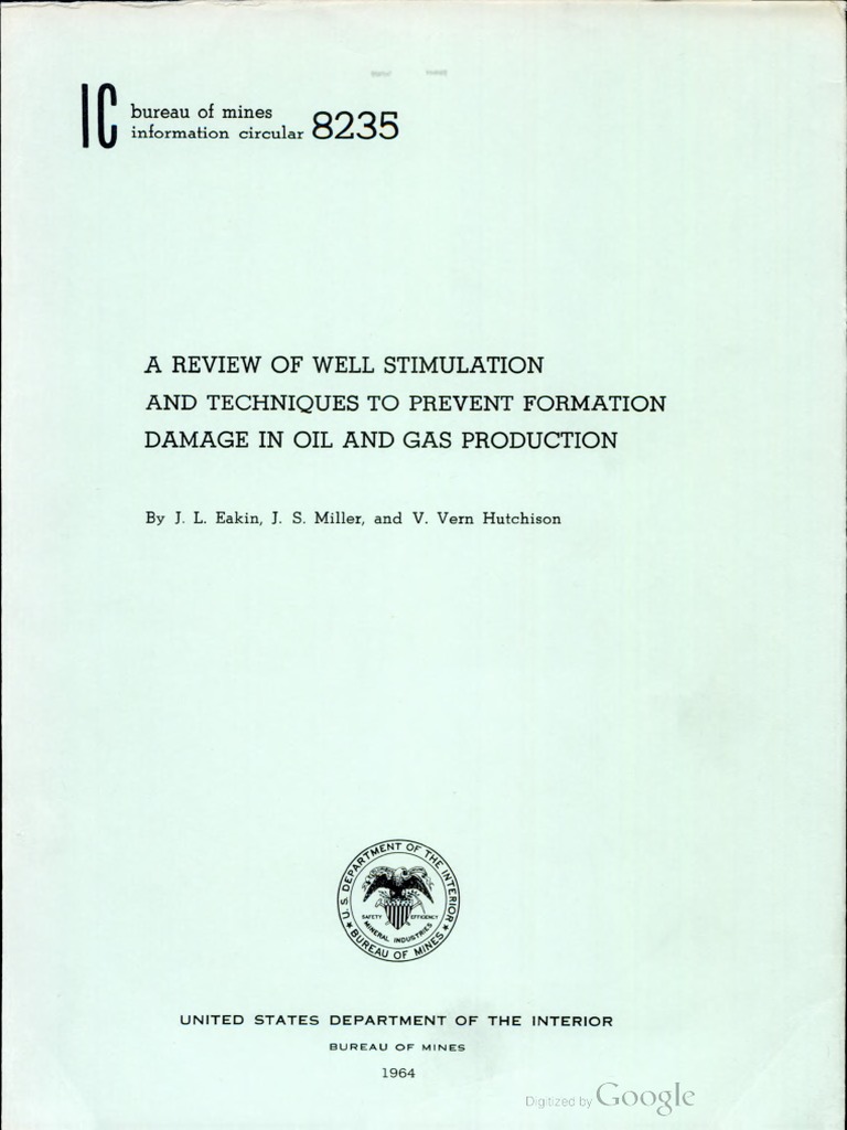 A Review of Well Stimulation and Techniq | PDF | Oil Well | Filtration