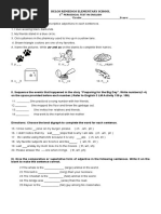 Grade 3 English Activities | PDF