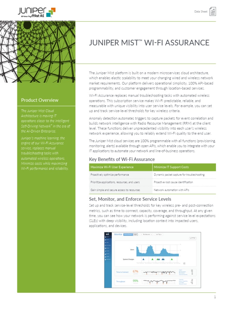 Wi Fi Assurance Overview | PDF | Computer Network | Cloud Computing
