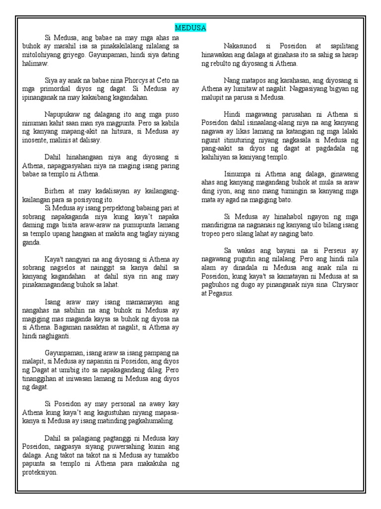 G10 Activity Medusa | PDF