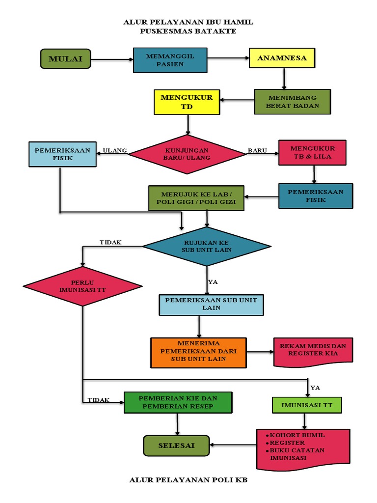 Alur Pelayanan Ibu Hamil | PDF