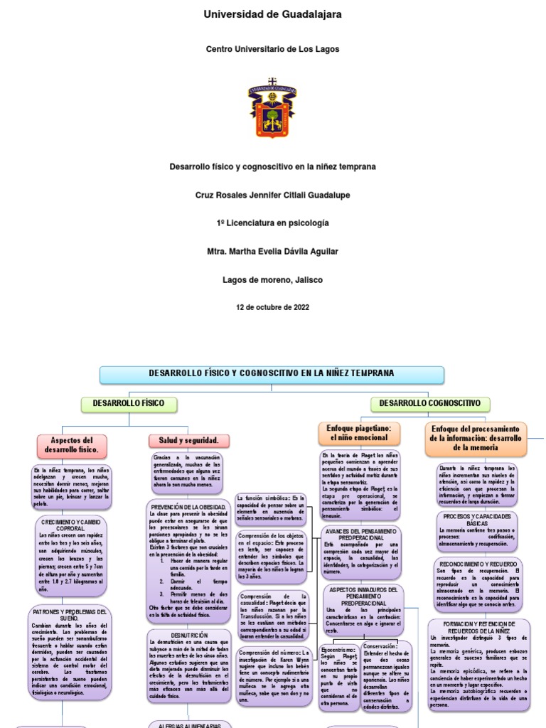 Desarrollo Físico y Cognoscitivo en La Niñez Temprana - JCGCR | PDF ...