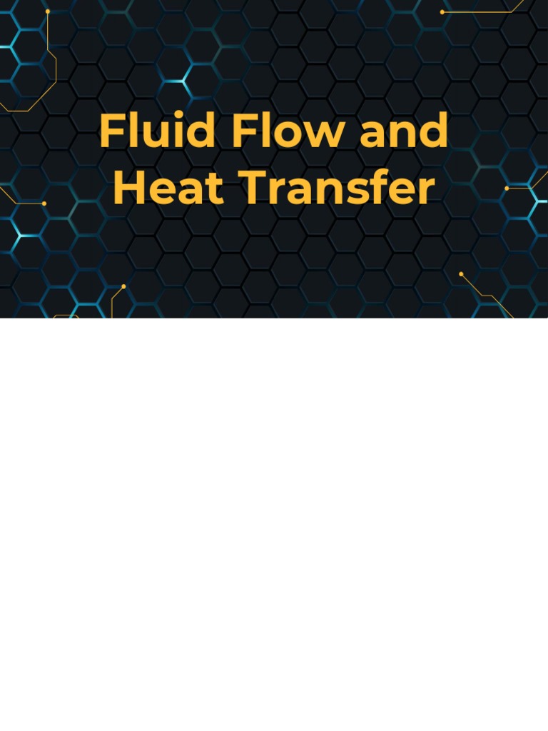 ABE 133 - Fluid Flow and Heat Transfer | PDF | Heat Transfer | Thermal ...