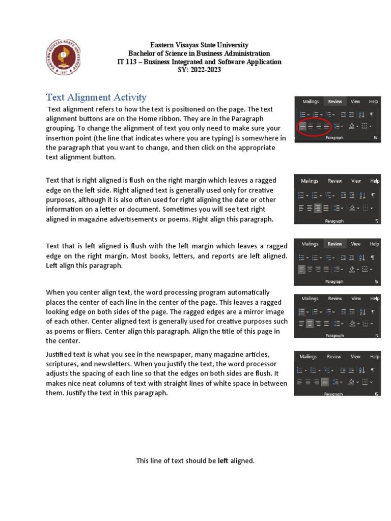 Activity 2 and 3 - Word Processing | PDF | Writing | Text