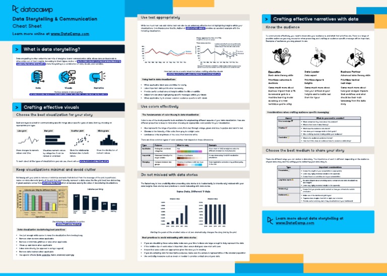 Effective Data Storytelling Guide | PDF | Color | Hue