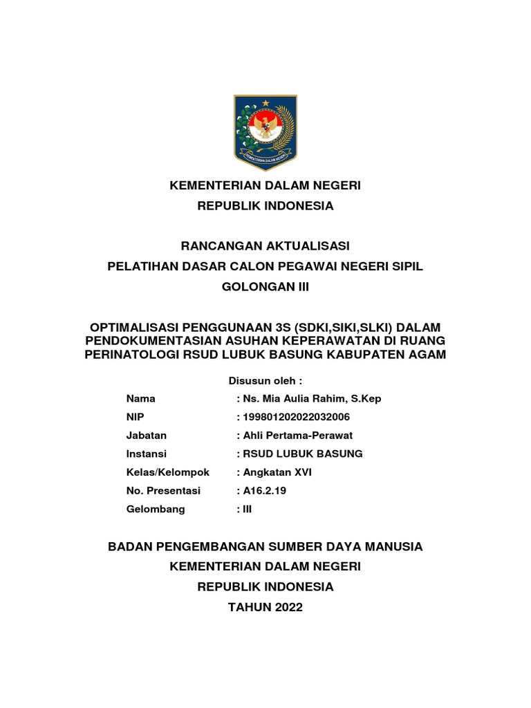 A16.2.19 Ns. Mia Aulia Rahim, S.Kep | PDF