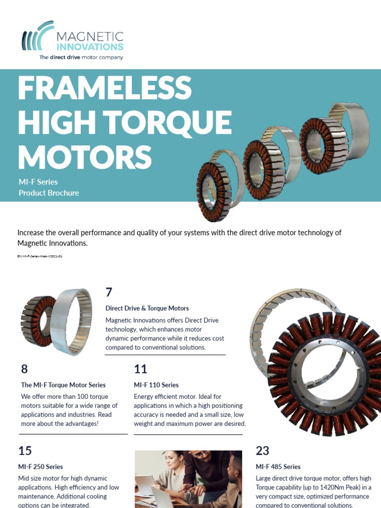MI Motor Spec | PDF | Electric Motor | Electrical Engineering