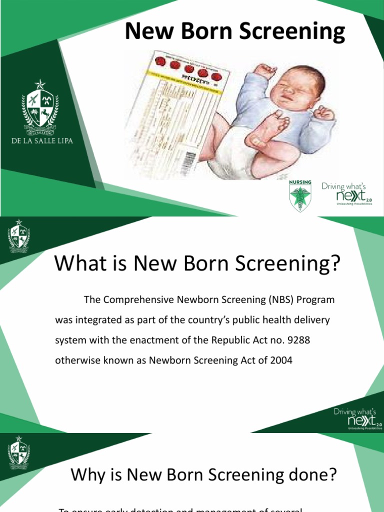 New Born Screening | PDF | Breast Milk | Breastfeeding