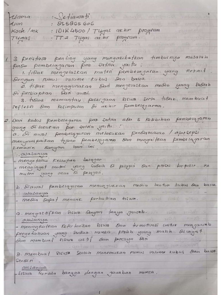 Tt2 Tap Setiawati - Compressed | PDF