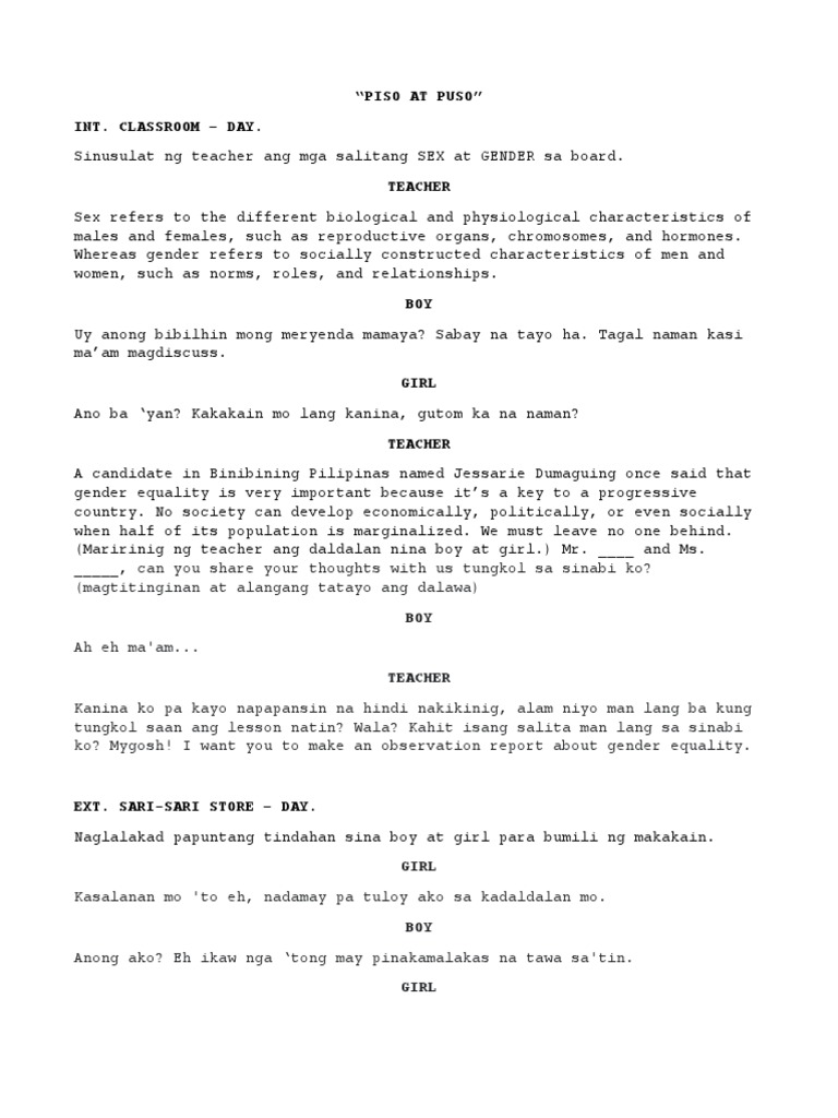 short-film-script | PDF