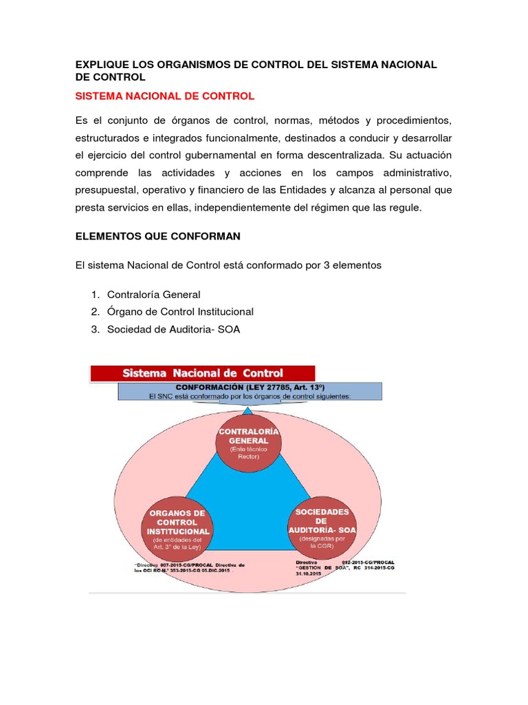 Contraloria General de La Republica | PDF | Auditoría | Gobierno