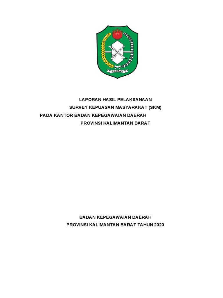 Laporan SKM 2020 | PDF