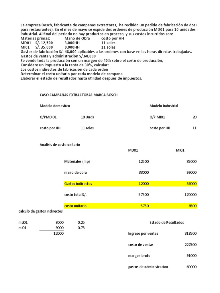 Ejer Sem 13 Remoto | PDF | Estado de resultados | Ingresos