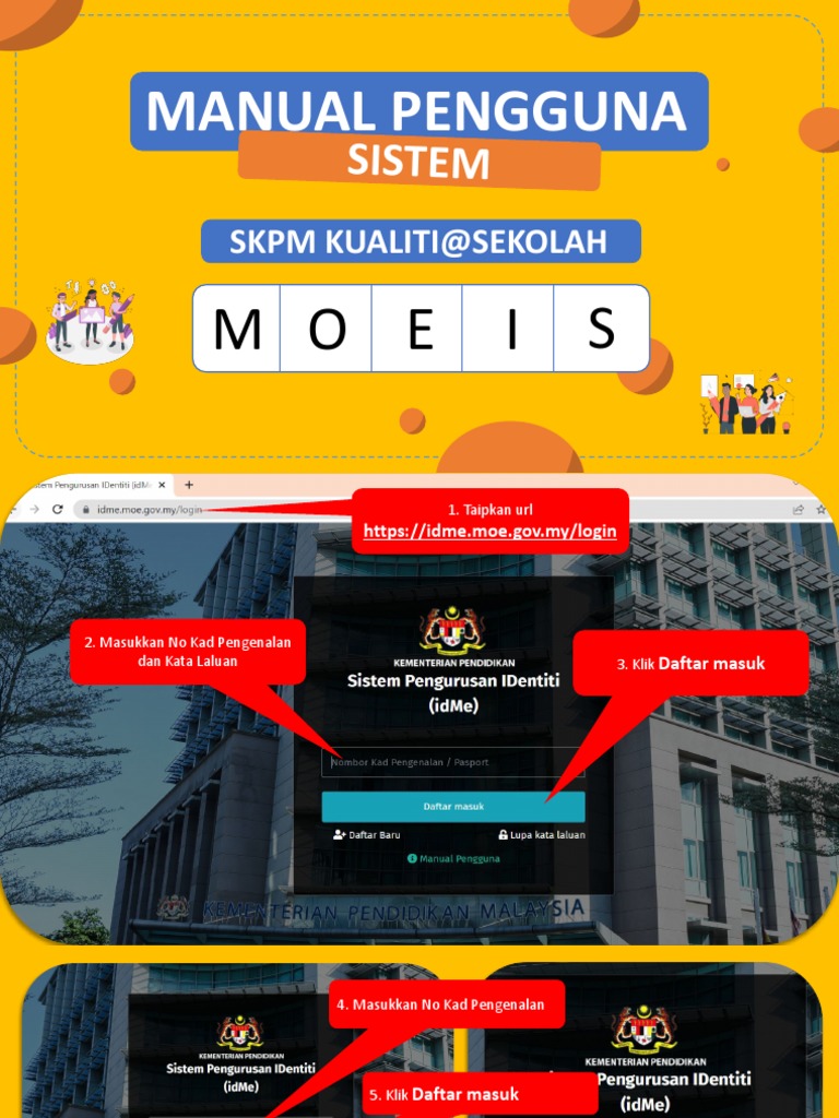 Manual Pengguna Sistem SKPM Kualiti@Sekolah - 13102022 | PDF