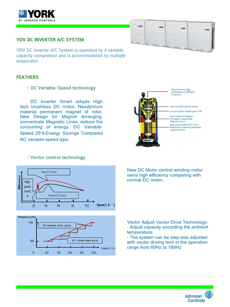 Nuevo Brochure VRF FY2012 | PDF | Electric Motor | Power Inverter