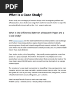 Case Study Analysis | PDF | Case Study | Cognition