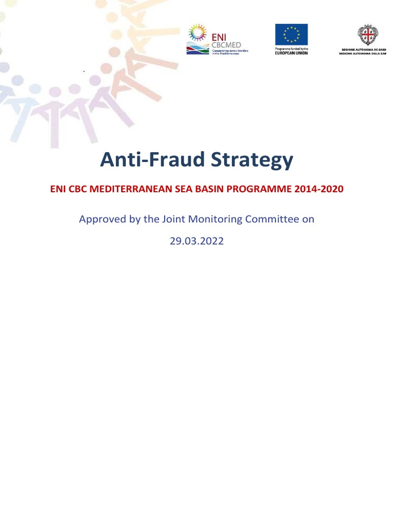 ENI CBC Med - Anti-Fraud Strategy - Final | PDF | European Union ...