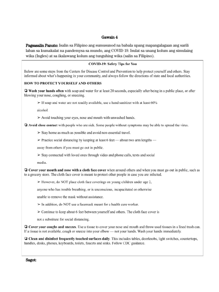 Gawain 4 - FIL102 | PDF