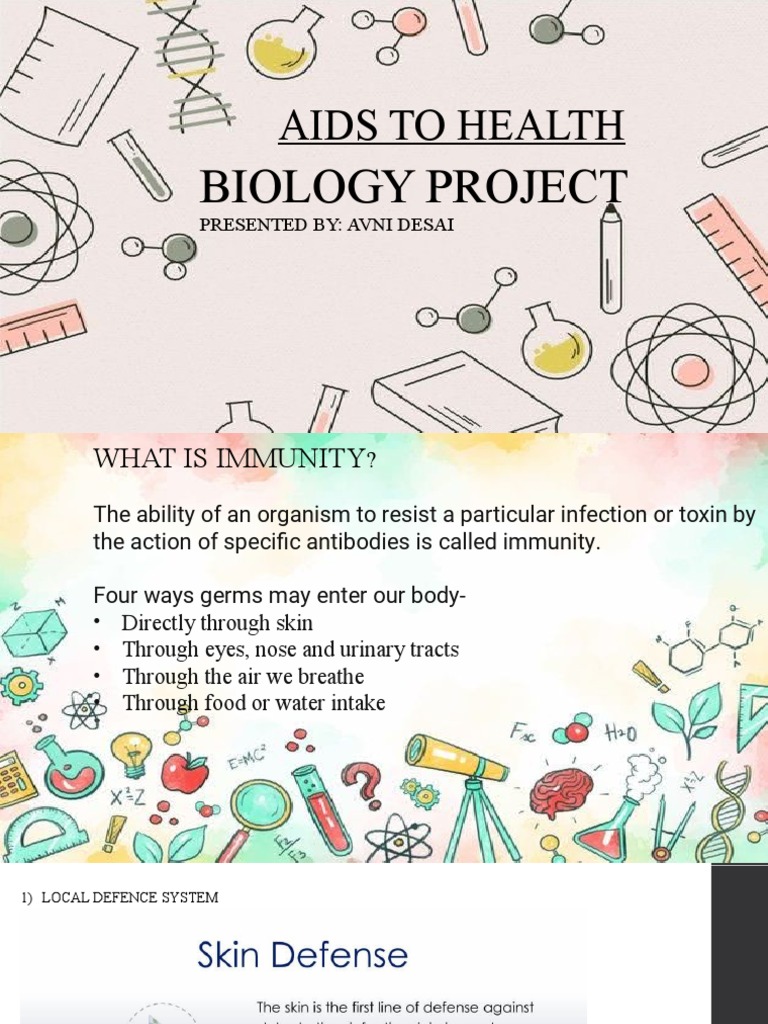 Bio Project | PDF | Immune System | Immunity (Medical)