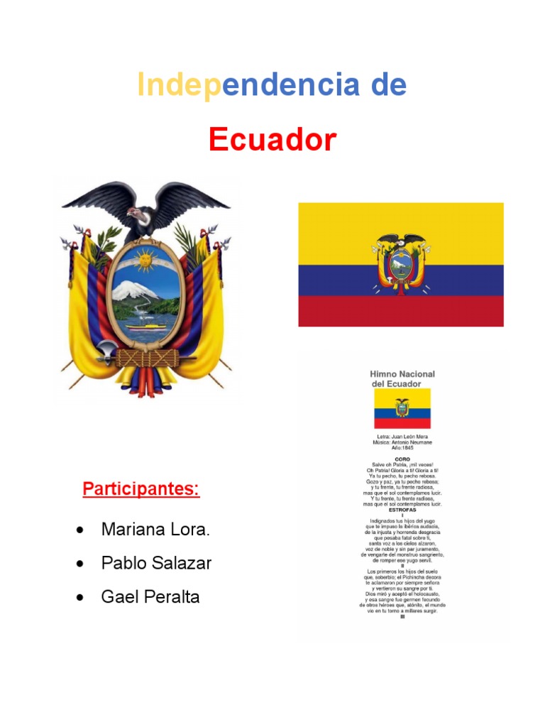 Independencia de Ecuador | PDF | Ecuador | América del Sur