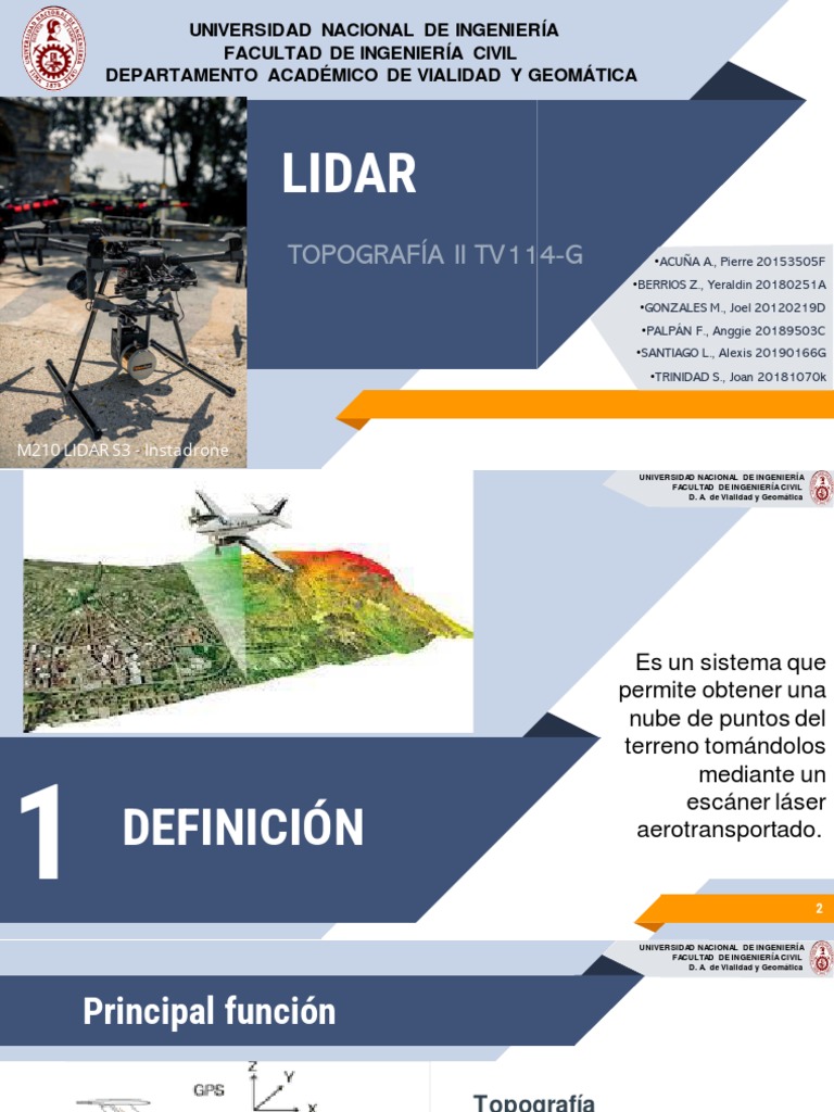 Aplicaciones y Funciones del LiDAR | PDF | Lidar | Science