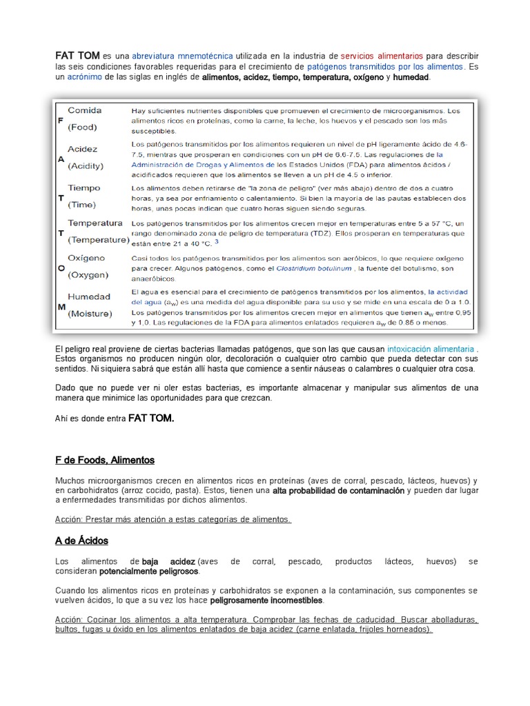 FAT TOM Tarea | PDF | Alimentos | Productos lácteos