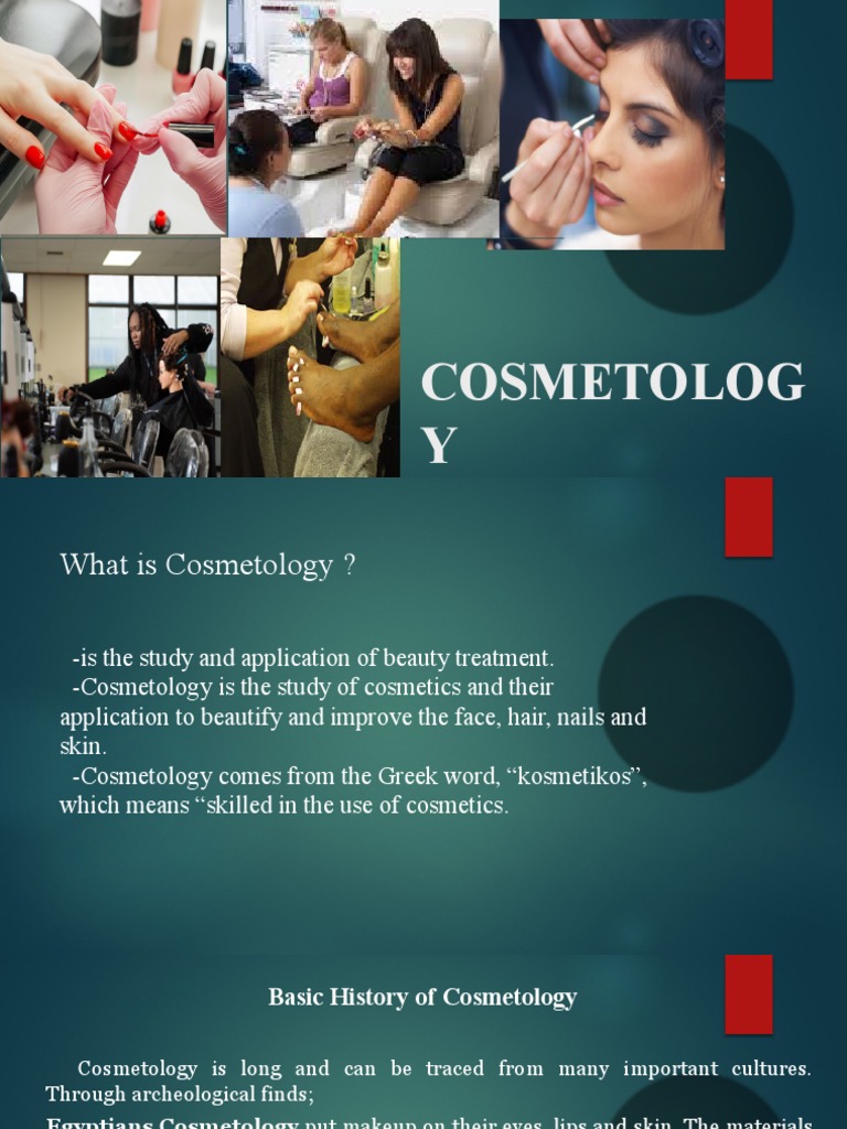 COSMETOLOGY | PDF | Cosmetics | Human Appearance