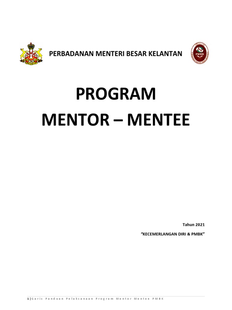 Garis Panduan Program Mentor Mentee | PDF