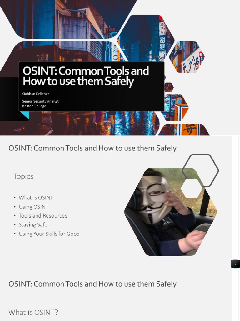 BU Security Camp 2020 OSINT | PDF | Cyberspace | Communication