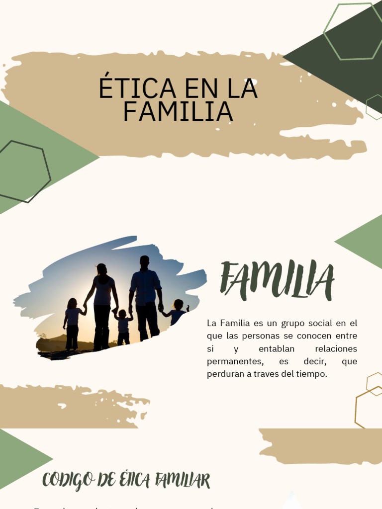 Etica en La Familia | PDF | Familia | Justicia
