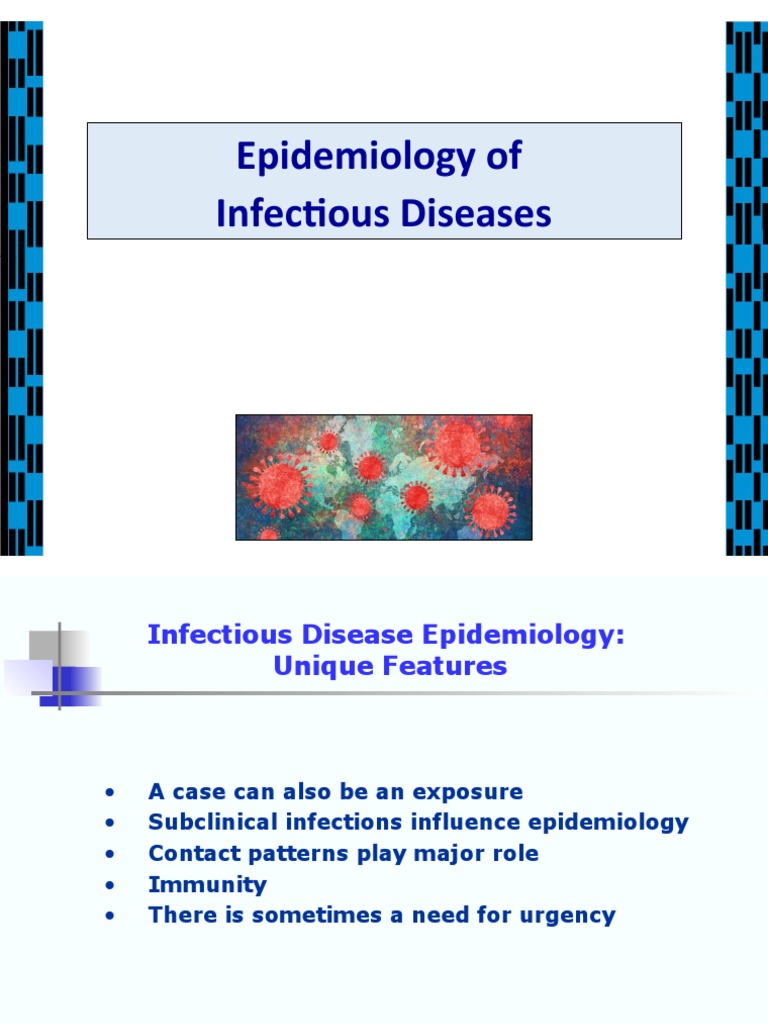 9.2-Epidemiology of Infectious Diseases | PDF | Infection | Pathogen