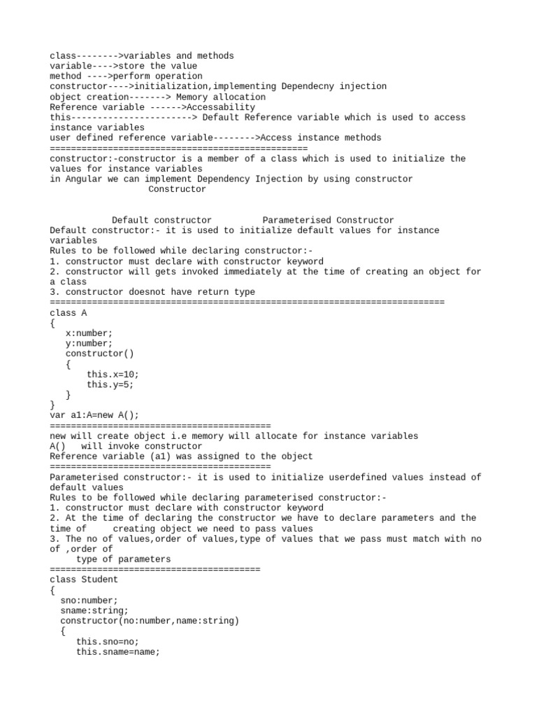 5 Pdf Programming Constructor Object Oriented Programming