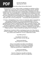 Filipino Dula Dulaan Script | PDF