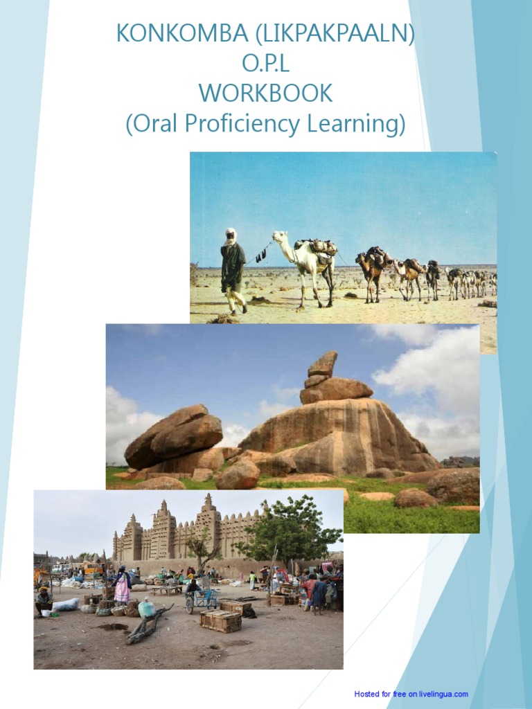Konkomba Language Greetings Manual | PDF | Noun | Tone (Linguistics)