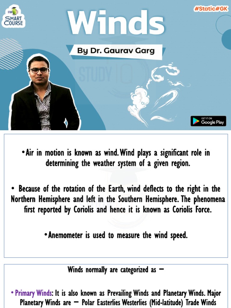 Winds of The World PPT | PDF | Wound | Atmospheric Circulation