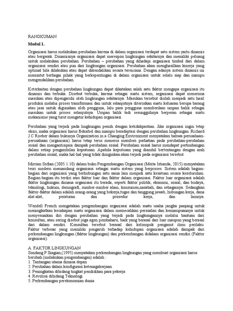 Dinamika dan Diagnosa Organisasi | PDF | Karier & Perkembangan | Sains & Matematika