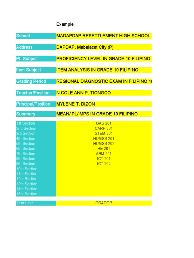 Rda Report Templates Grade 12_50 Items | PDF | Rock (Geology) | Earth ...