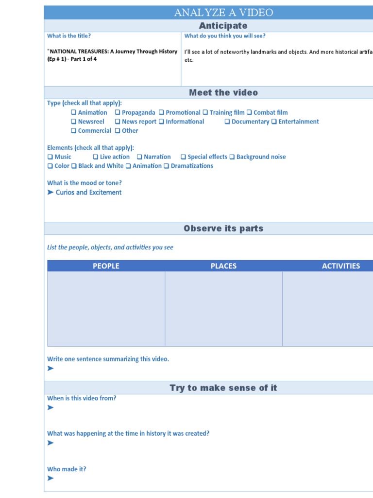 SML Motion Picture Analysis | PDF | Art