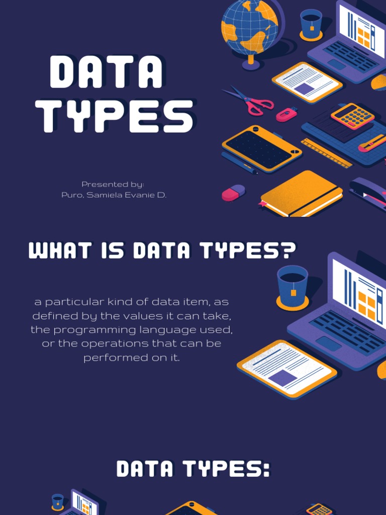 Data Types | PDF